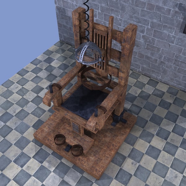 3ds max electric chair