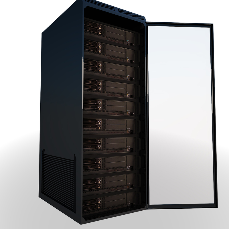 3d server rack