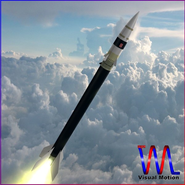 3dsmax trident ii d5 missile