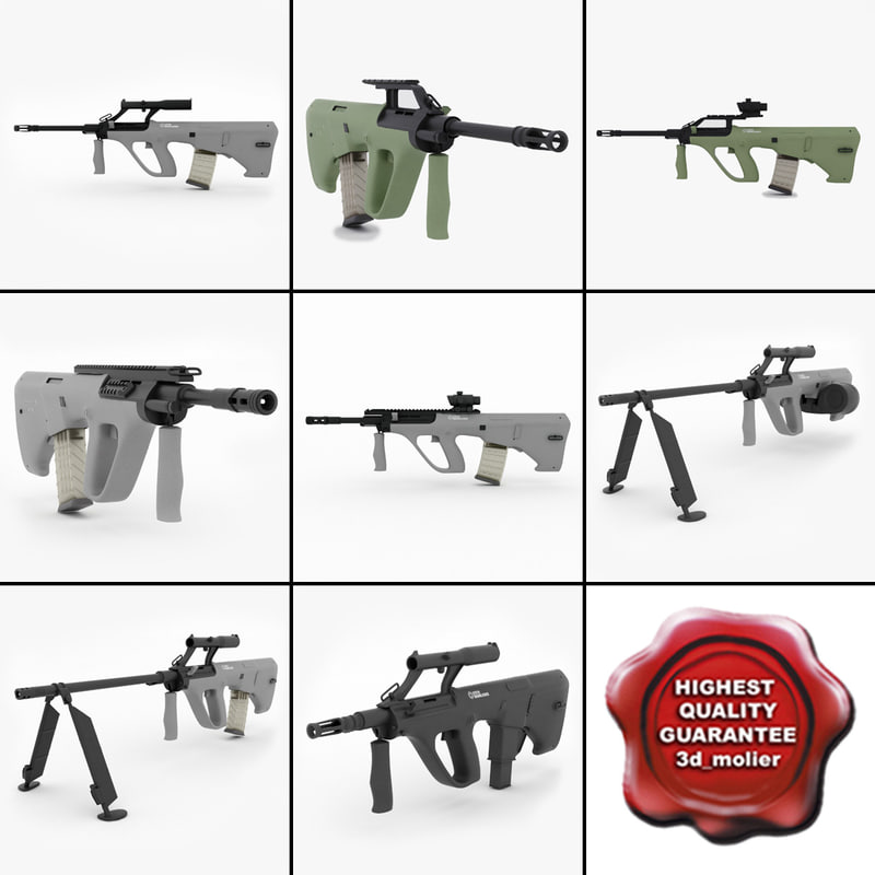 3ds max steyr guns