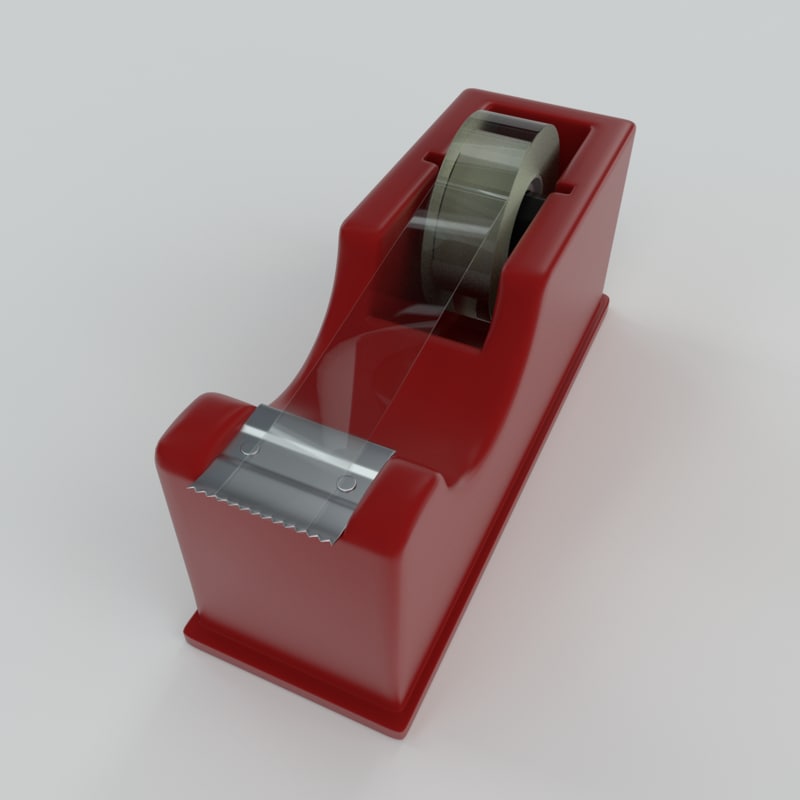 3d tape dispenser model