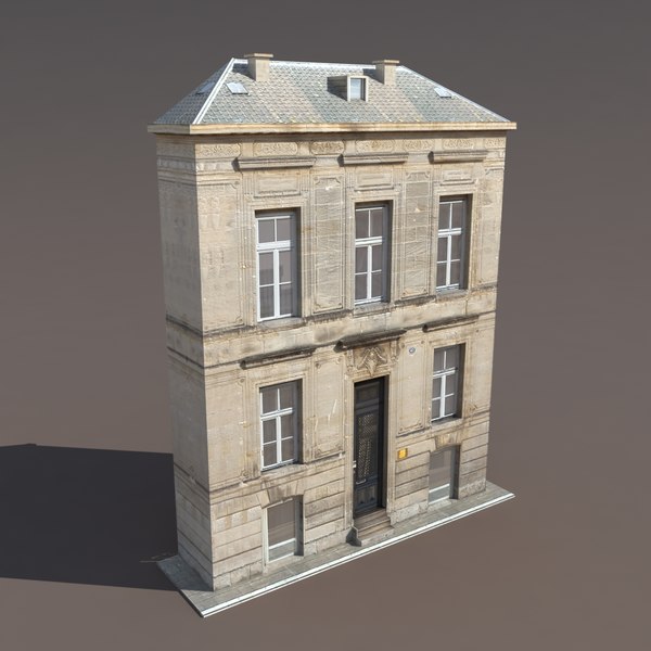 Apartment Building Blender Models for Download | TurboSquid