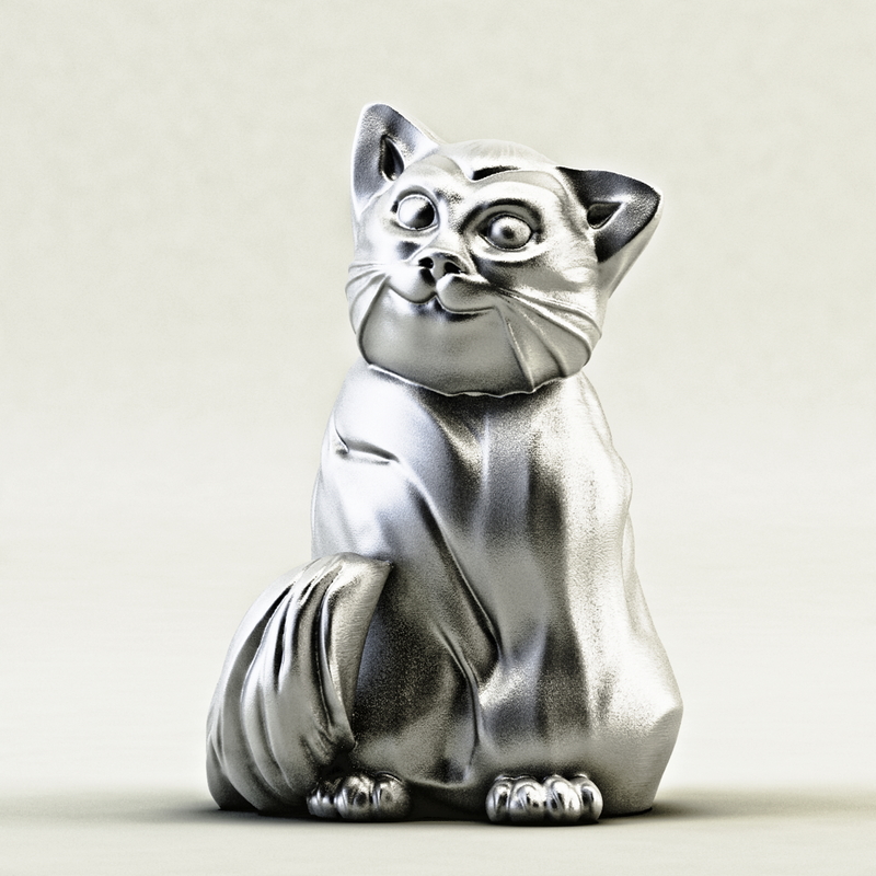 3d fat cat printable