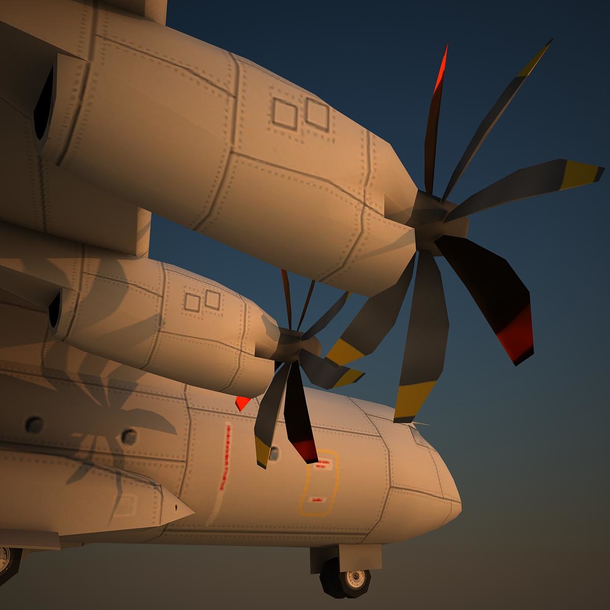 3d model airbus a400m