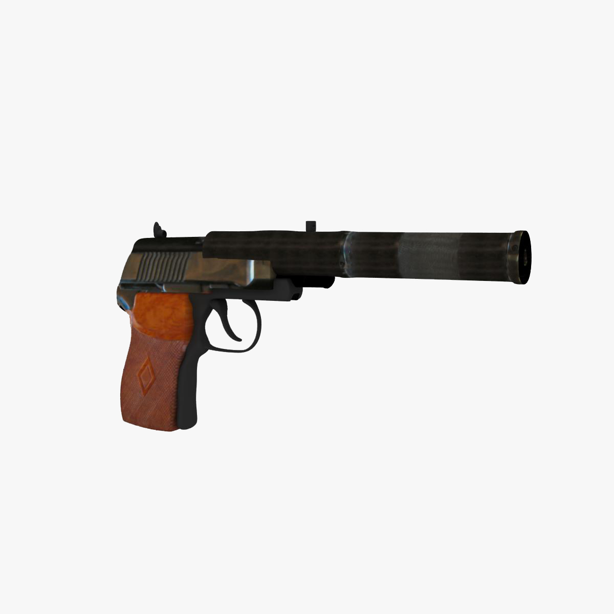 3d model pb 6p9 silenced pistol
