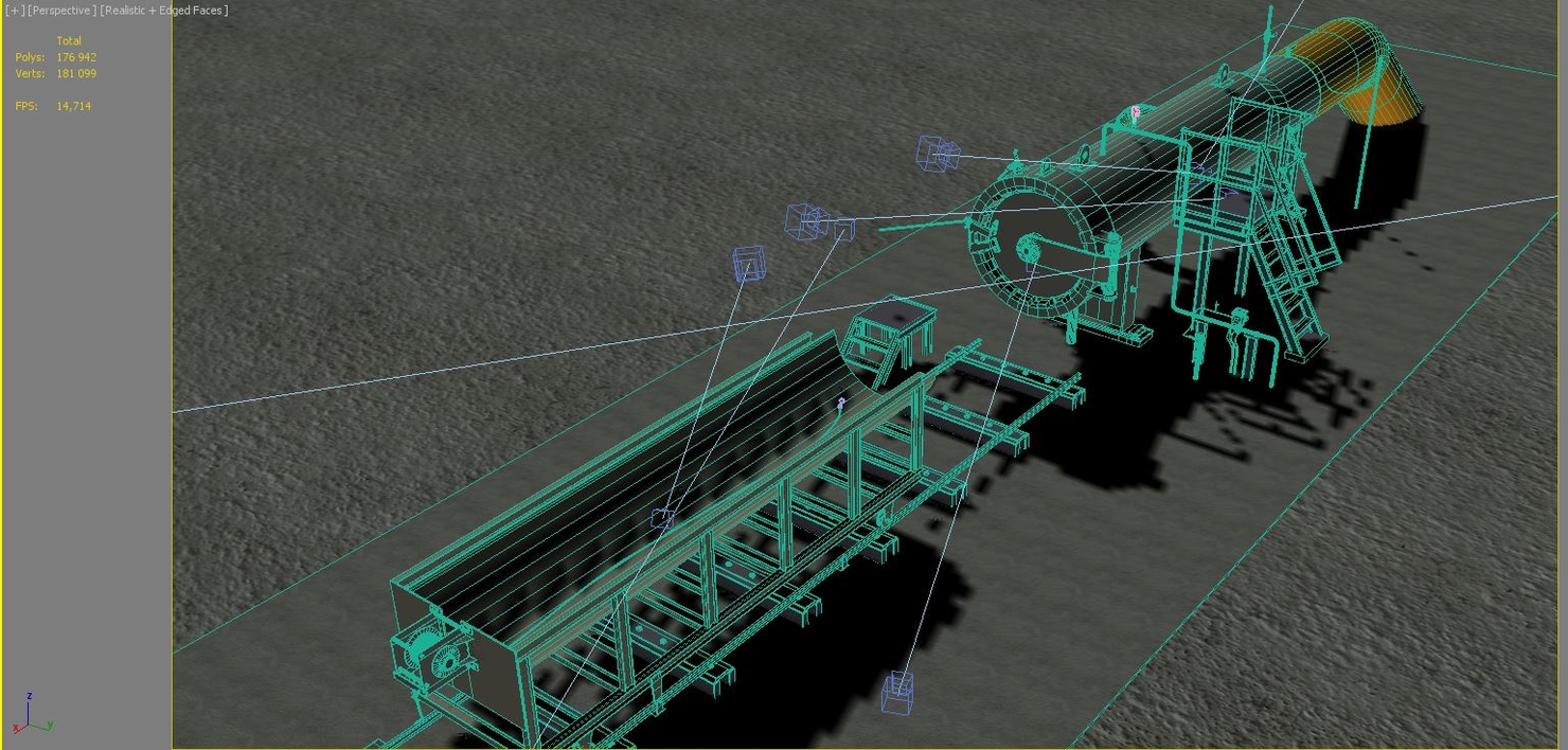3d model pig launcher receiver belonging