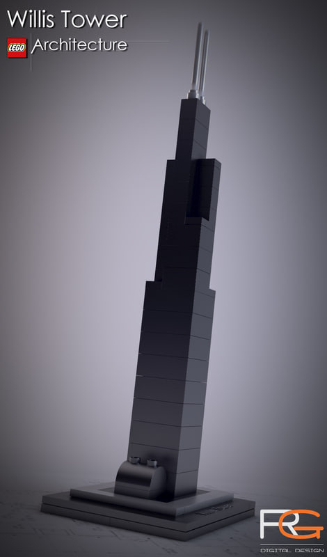 s max lego willis tower