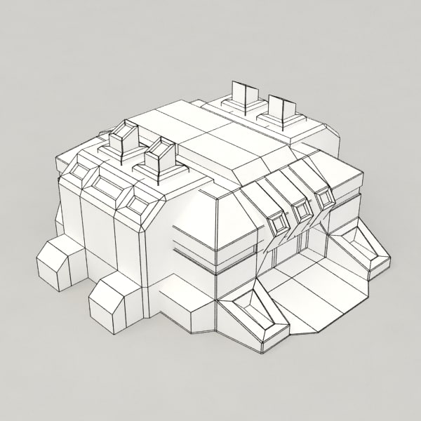 max factory sci-fi building