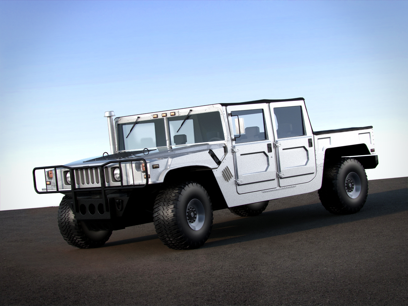 hummer h1 3d dxf