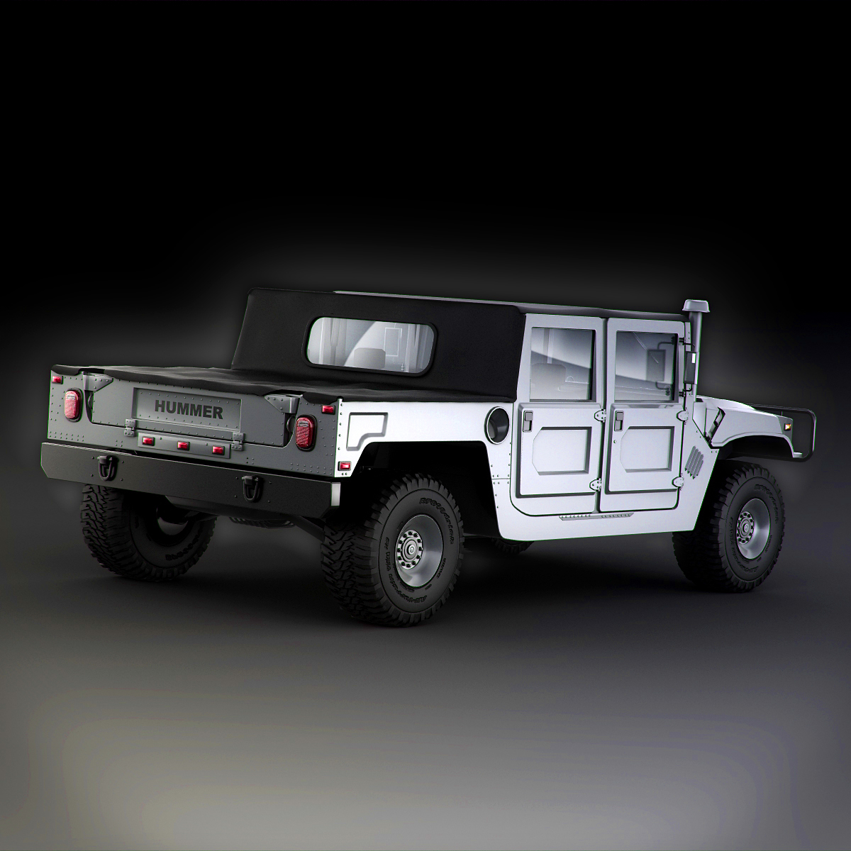 hummer h1 3d dxf