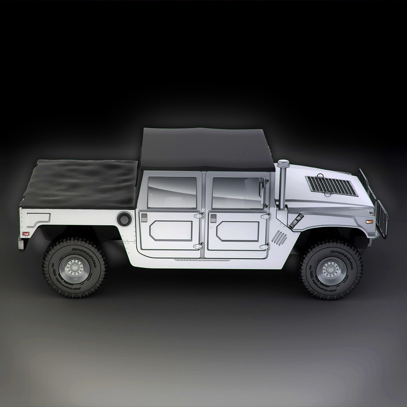 hummer h1 3d dxf