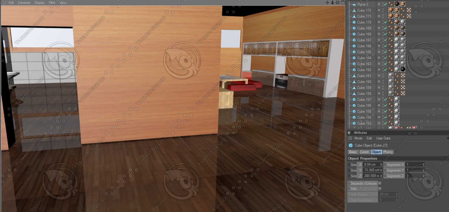 3d nice house