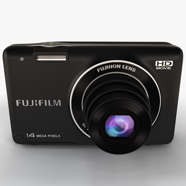 digital camera fujifilm finepix 3d model