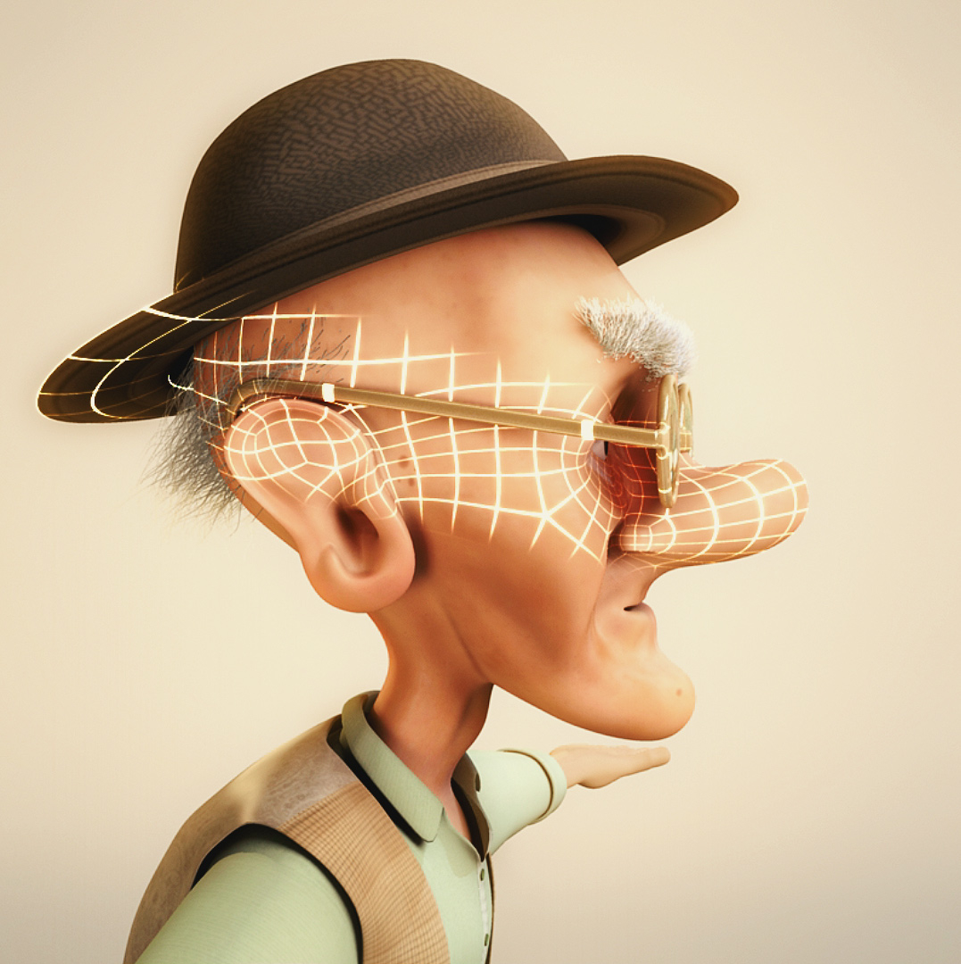 3dsmax old man