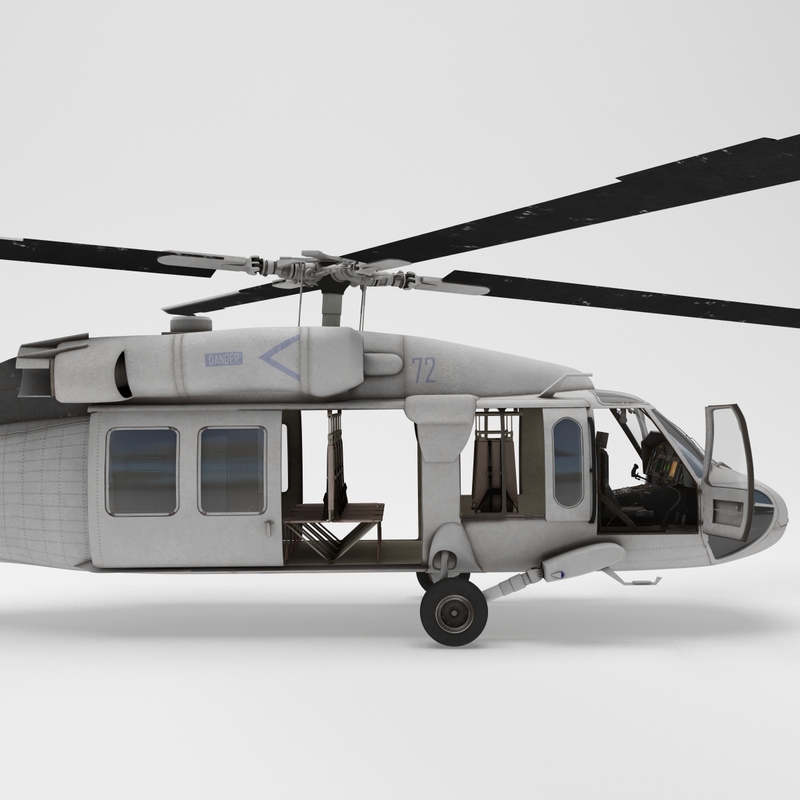 3d model eh-60 black hawk 2