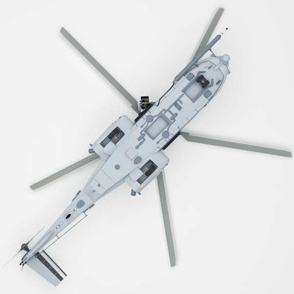 3d model eurocopter ec725 caracal tactical