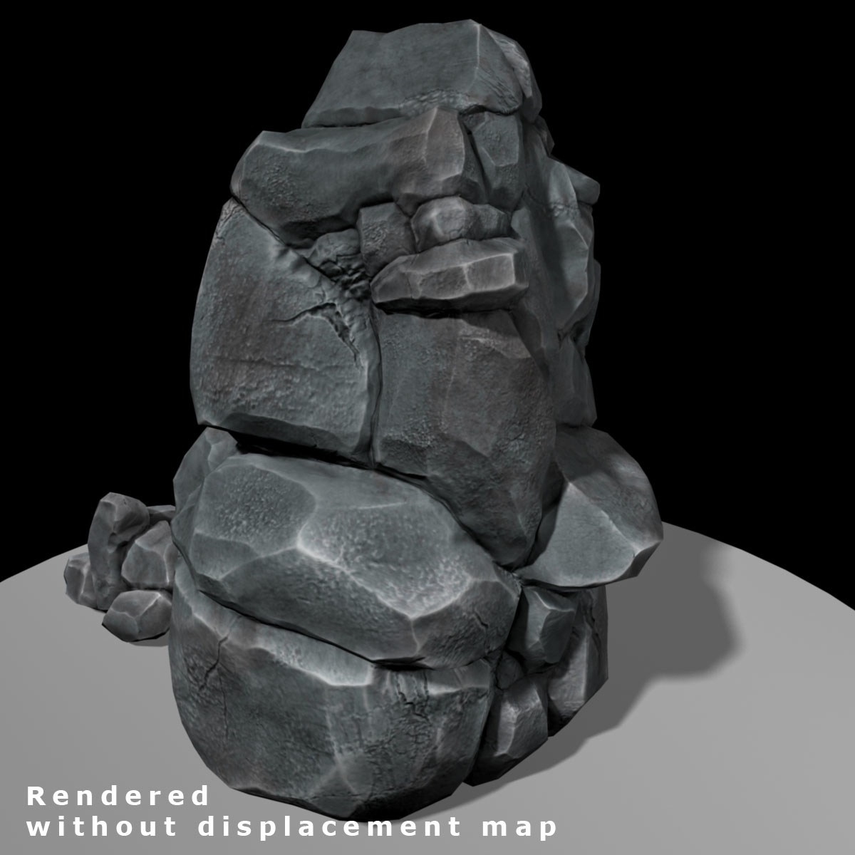 3d model rocks