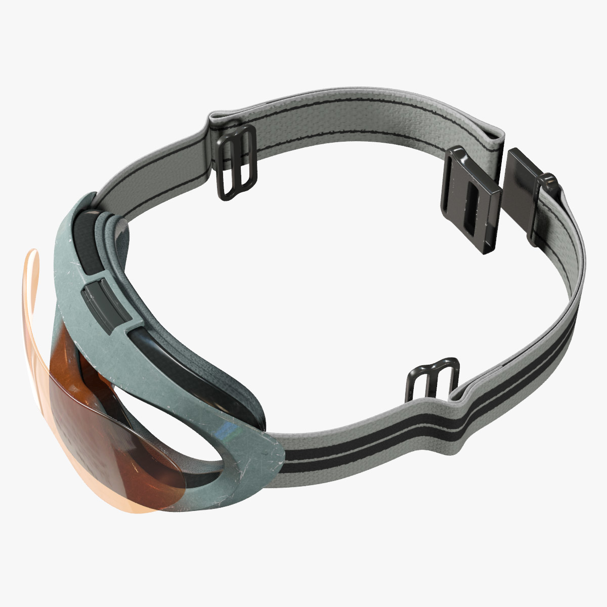 ski goggles 3d model