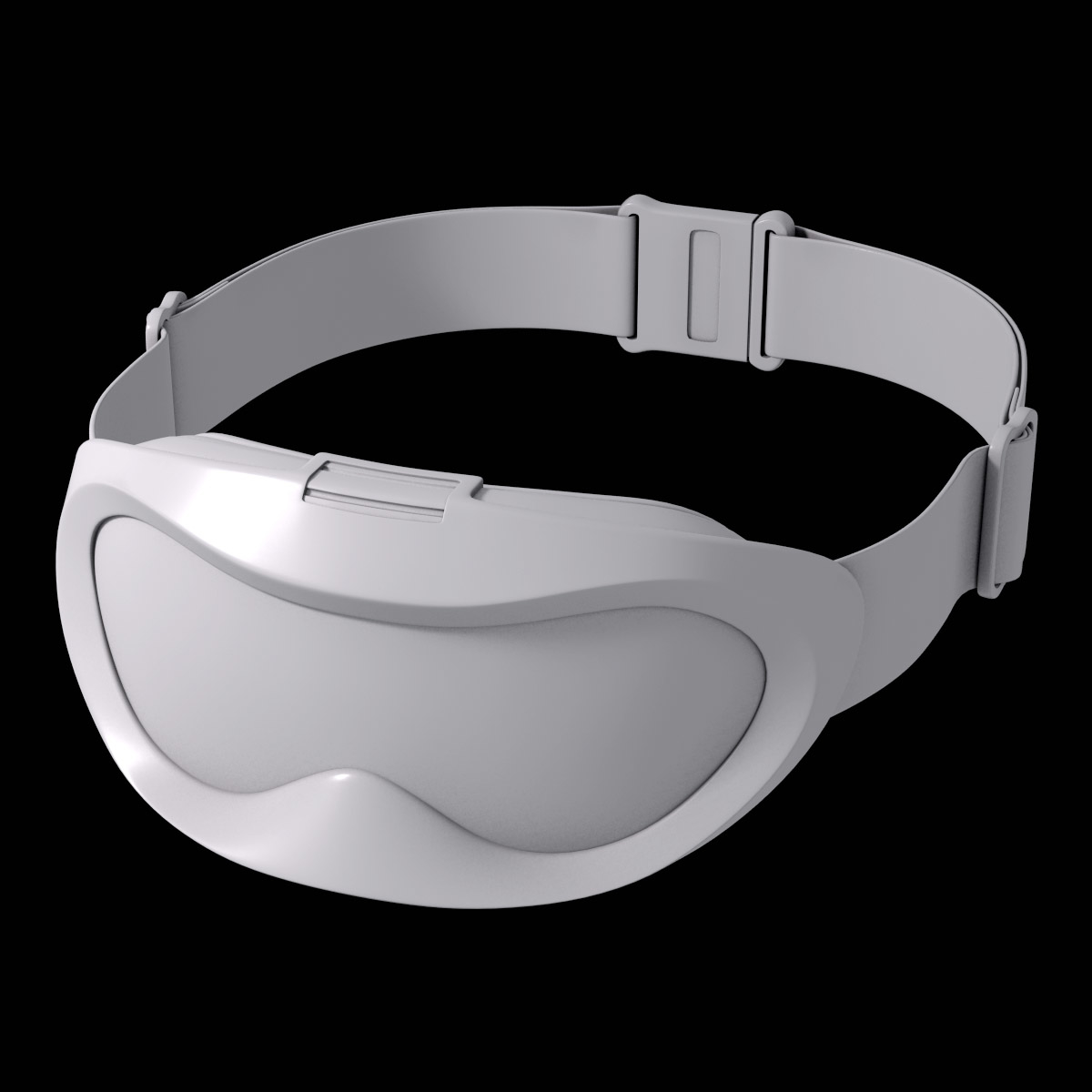 ski goggles 3d model