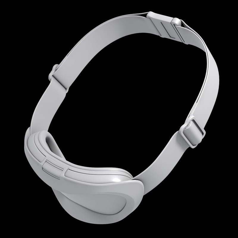 ski goggles 3d model