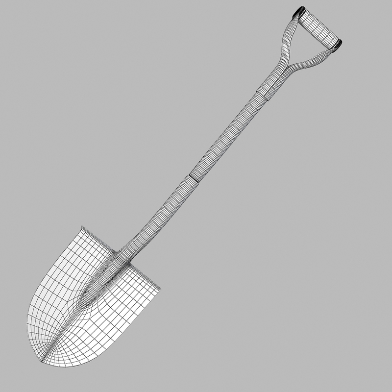 3d model spade