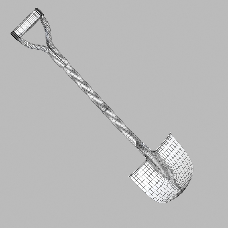3d model spade