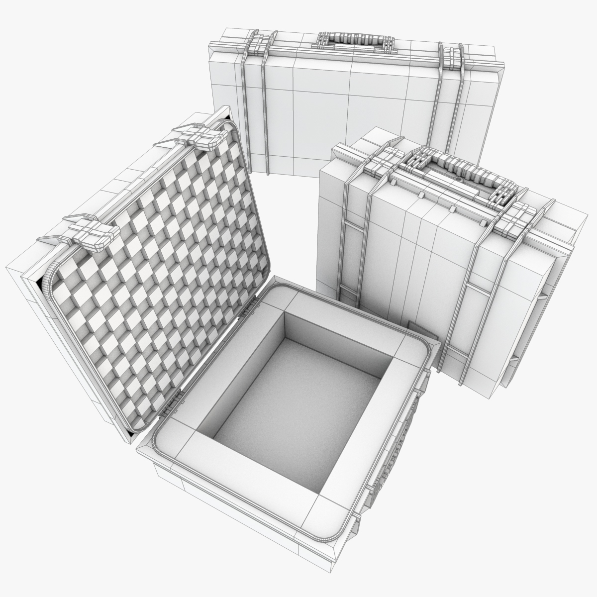 3d model pelican cases