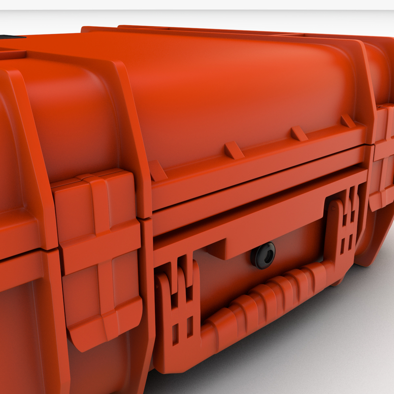 3d model pelican cases