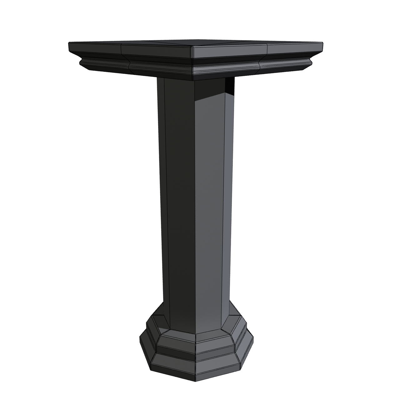 marble pillar 3d model