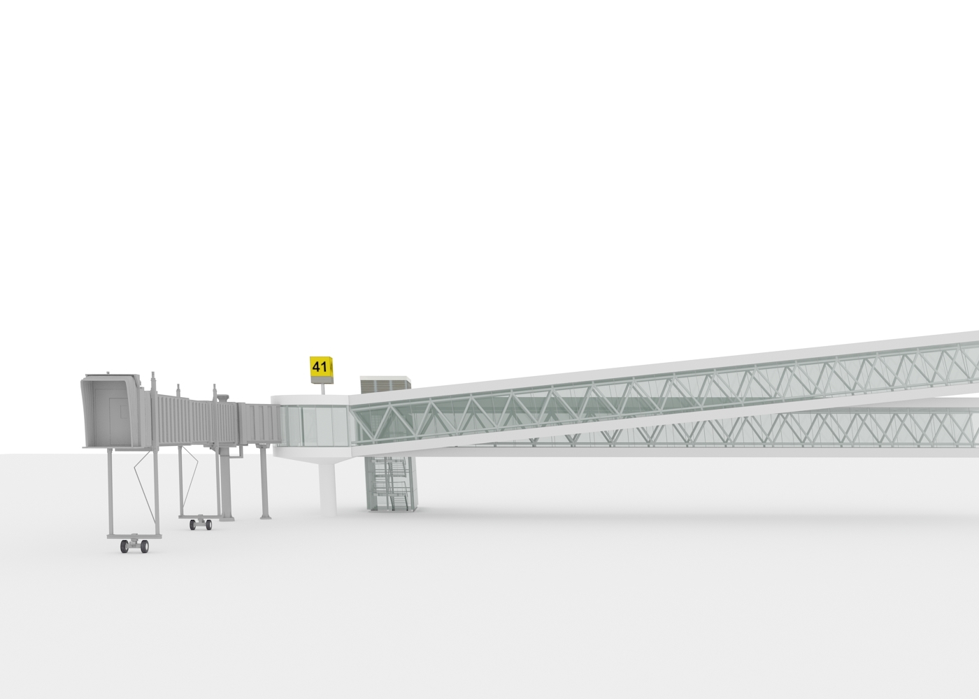 airport boeing bridge x
