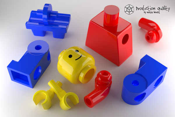 lego generic figure 3d max