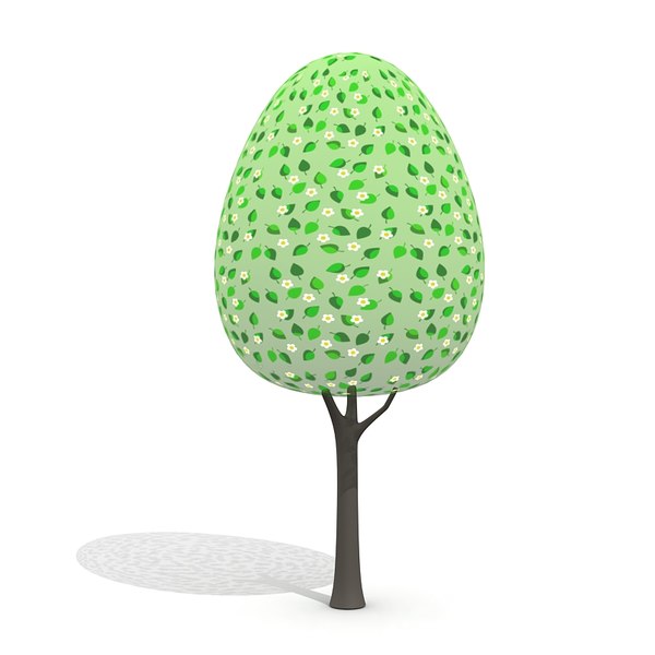 3d simple tree model