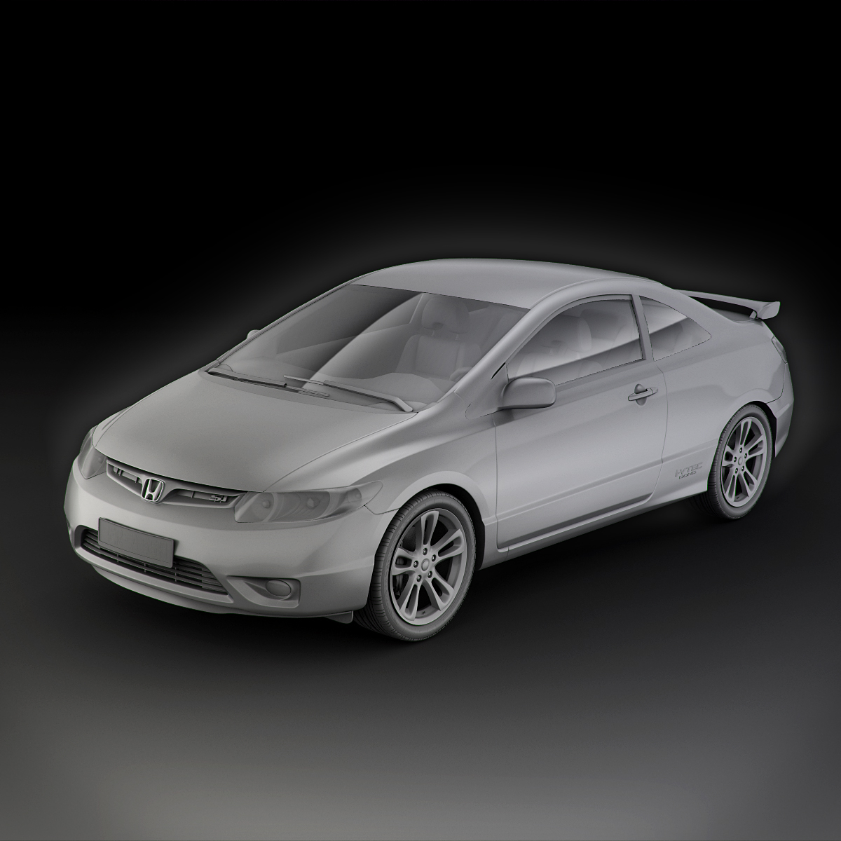 honda civic viii si 3d 3ds