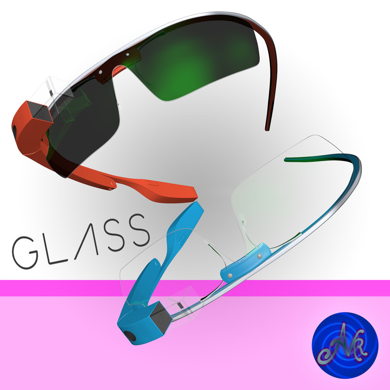 google glass 3d max