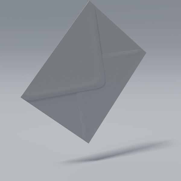 3d model envelope