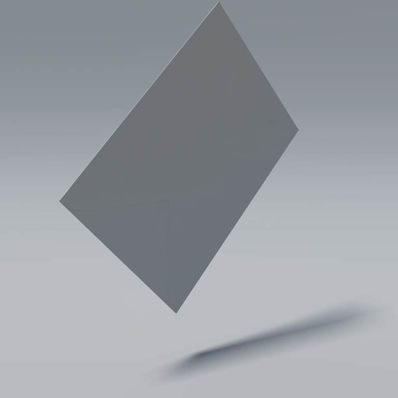 3d model envelope