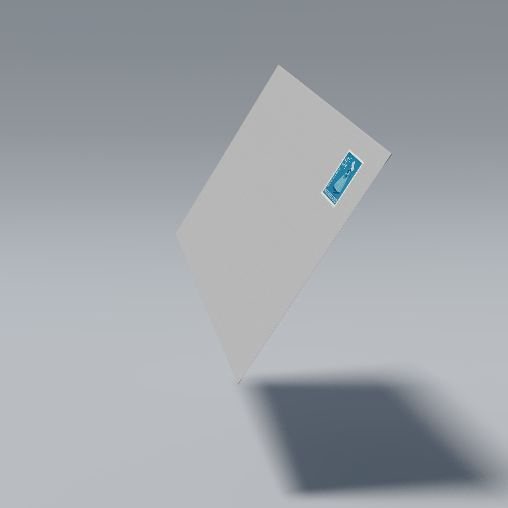 3d model envelope