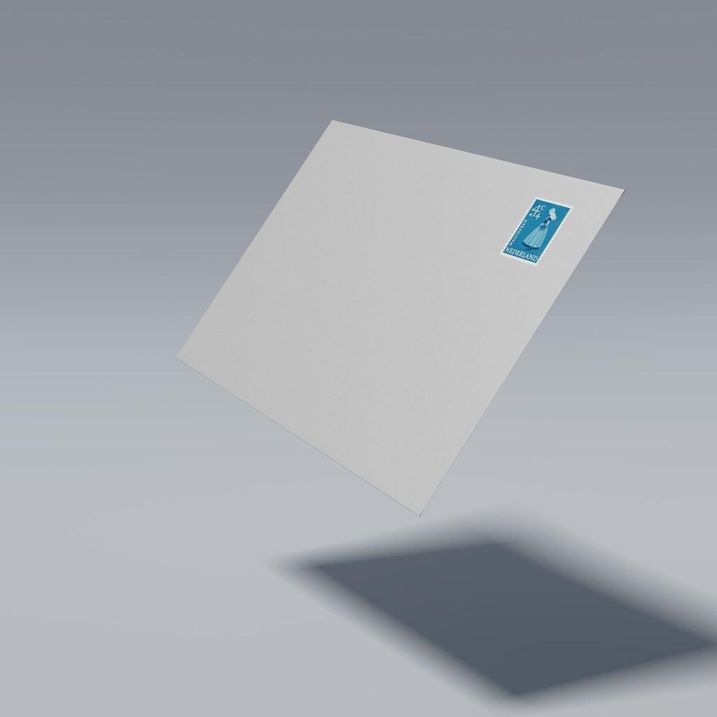 3d model envelope