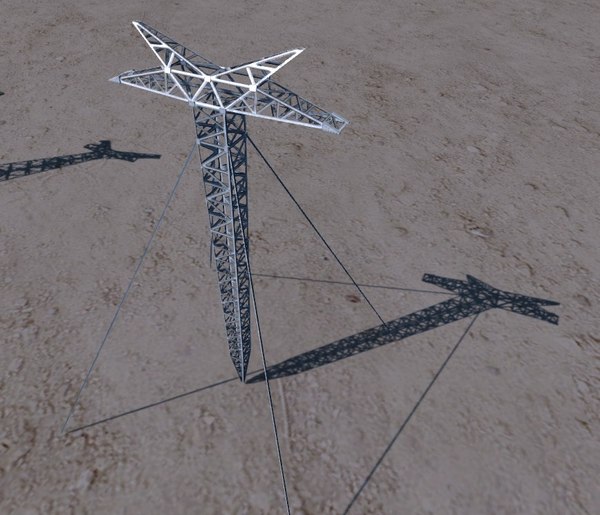 3d pylon model