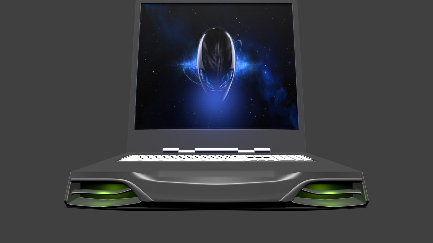 modelo 3d alienware18x (Modelado desde cero) - TurboSquid 754556