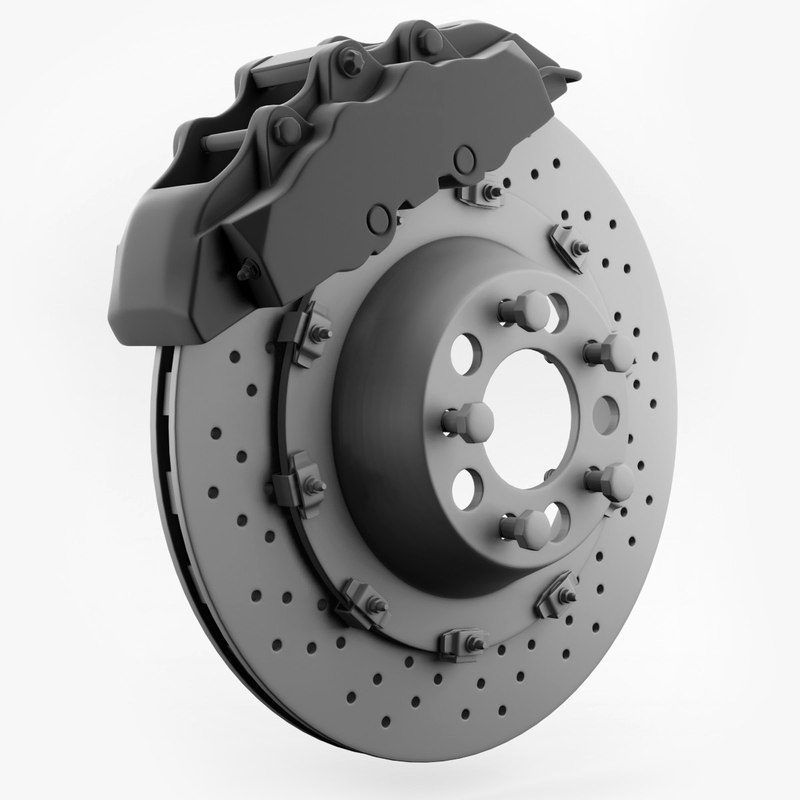 3d brake disk model