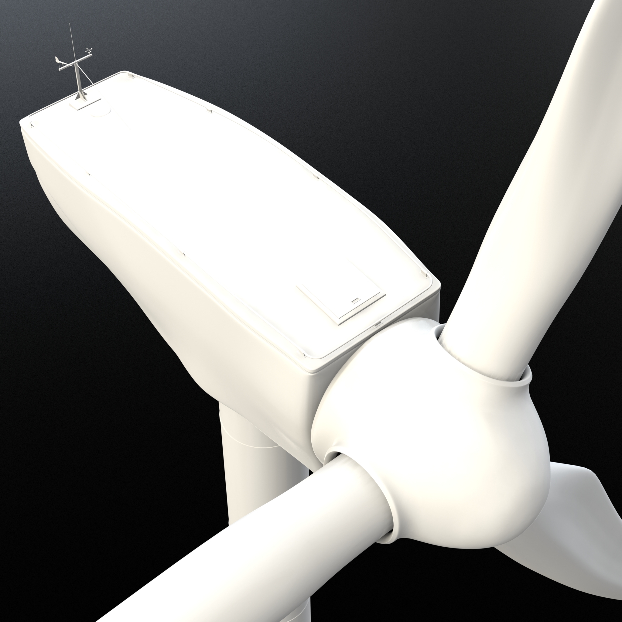 3d wind turbine model
