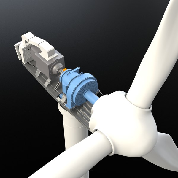 3d wind turbine model
