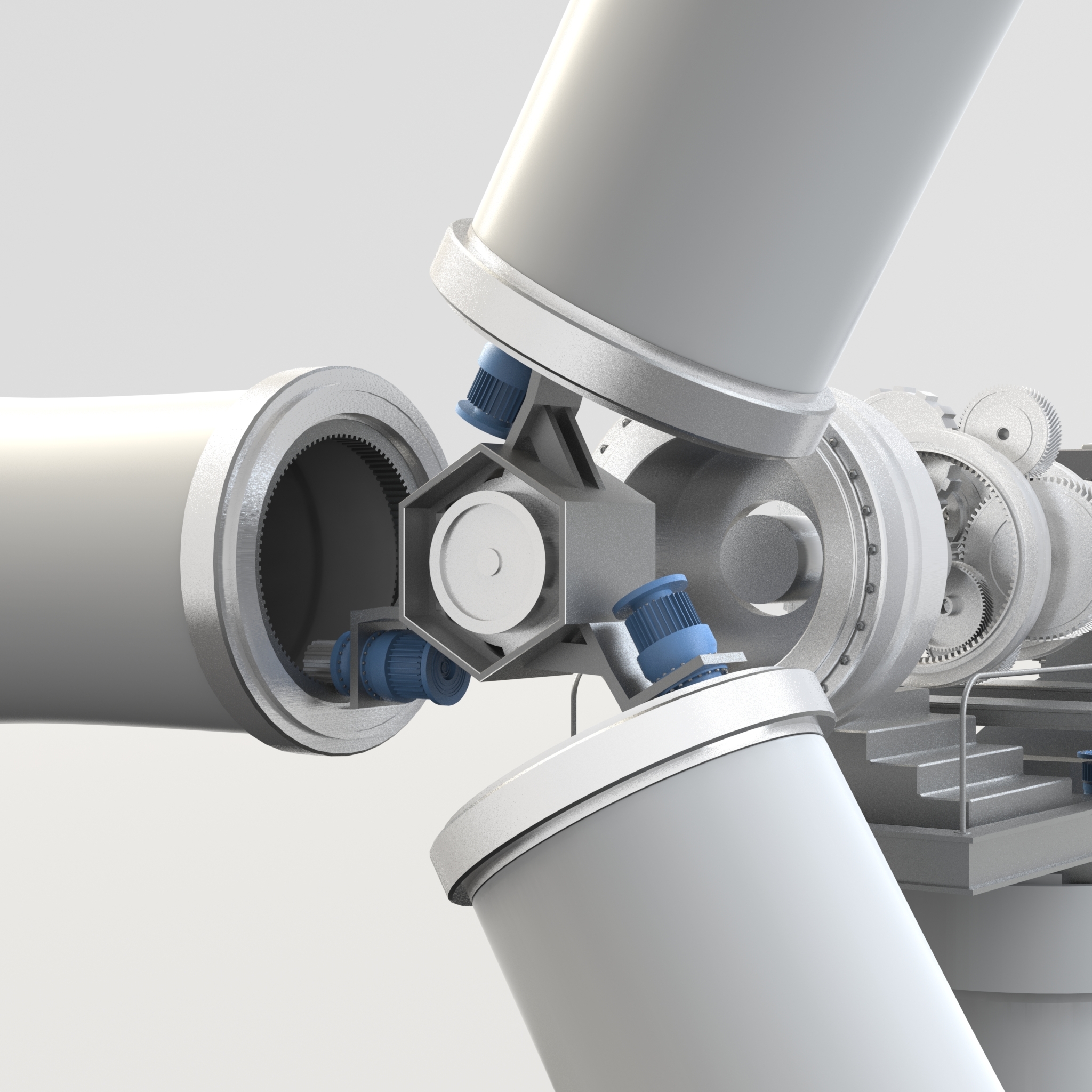 3d wind turbine model