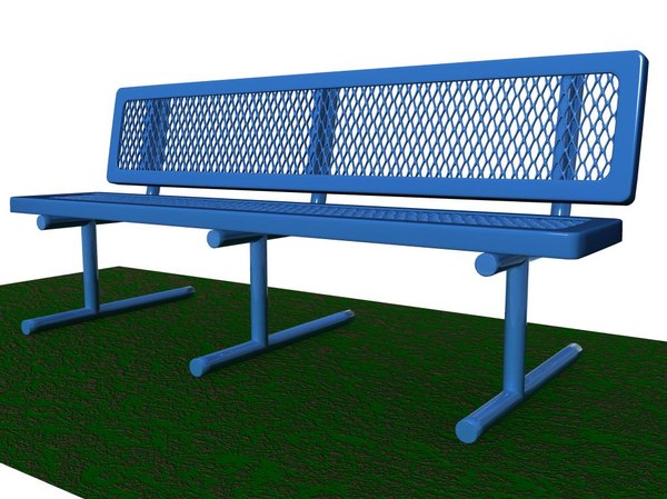 maya park bench prototype
