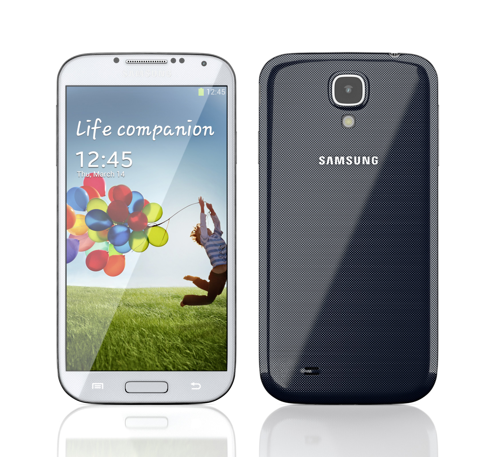 samsung galaxy s4 black 3d model