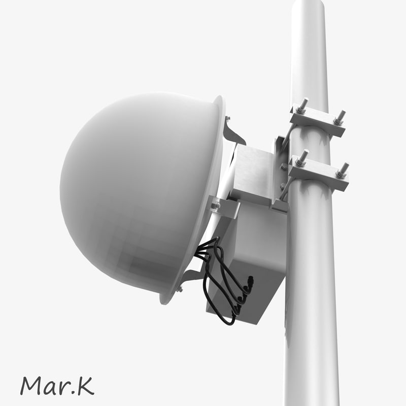 3d wireless antenna model