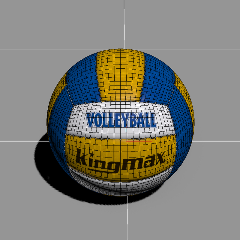 3d volleyball volley ball model