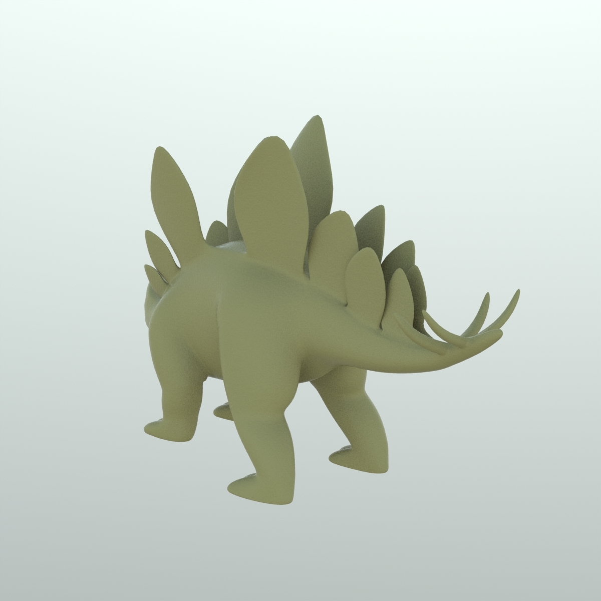 lwo stegosaurus toy