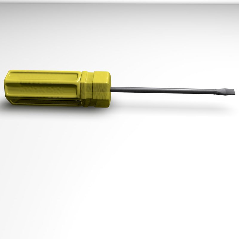 free screwdriver 3d model